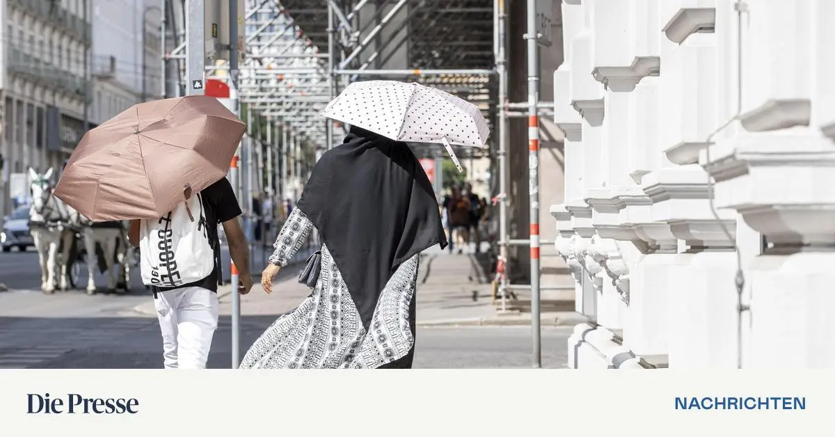 Zuerst Sonne, dann Regen am Wochenende | DiePresse.com